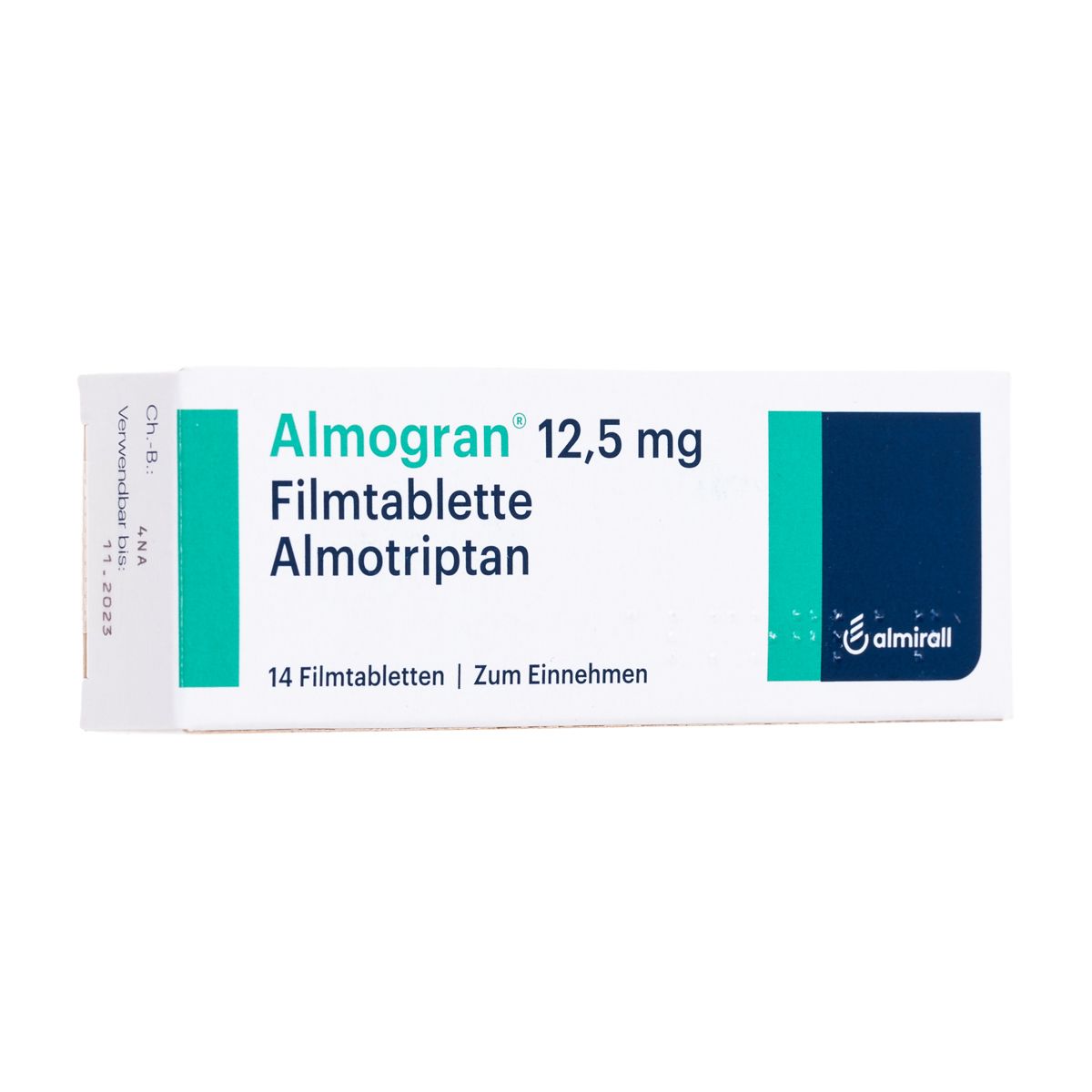 Almogran Kaufen: 12,5 mg tabletten ab 9,20 € pro Stück | für Migräne ...