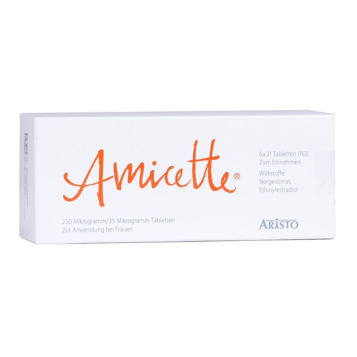 Amicette 250 mcg/35 mcg mit E-Rezept kaufen | Deutsche Medz